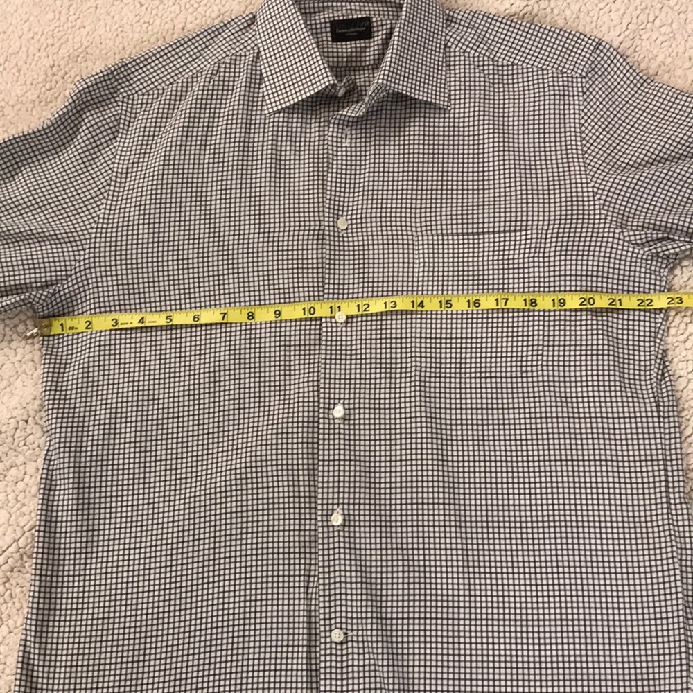 Ermenegildo Zegna Italian Button Down Shirt - Gem